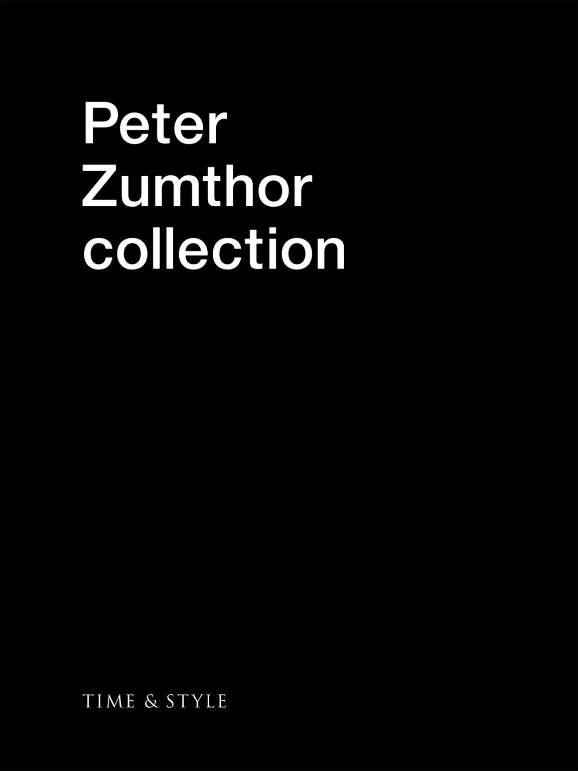 PZ catalogue – Time & Style Collections