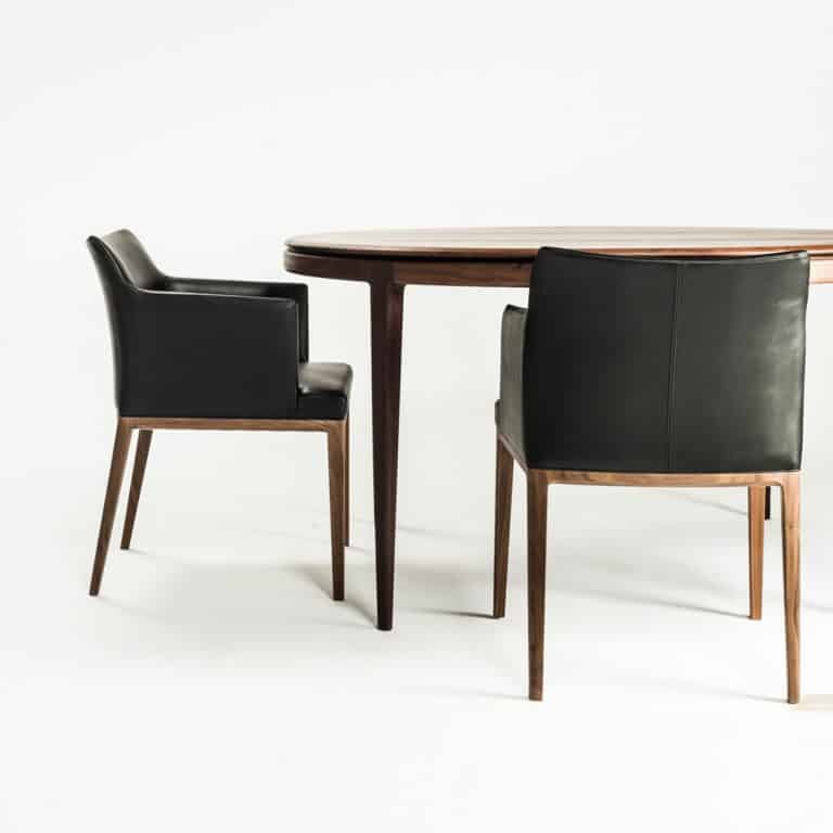 Leon seamless half arm chair | Time & Style